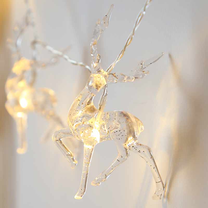 Outdoor Christmas Light LED Reindeer String Lights – KoalaPrint